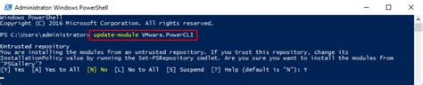 Vmware Vsphere Powercli 110 Released With New Features And Updating