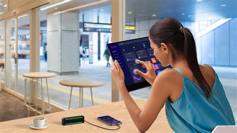 Wireless Monitor Computer Portable Pc Touch Screen Display Uperfect
