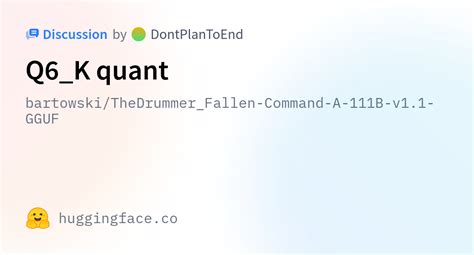 Bartowski TheDrummer Fallen Command A B V GGUF Q K Quant