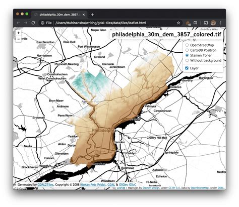 Generating Pyramided Tiles From A Geotiff Using Gdal Terence Tuhinanshu