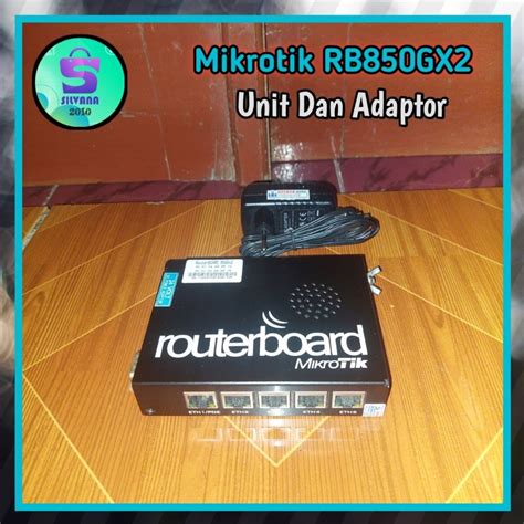 Jual Mikrotik Rb850gx2 Gigabit Shopee Indonesia