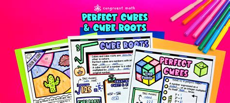 Cube Roots And Perfect Cubes Lesson Plan Congruent Math