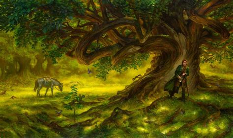 Spirit Of The Wood By Donato Giancola Rreasonablefantasy