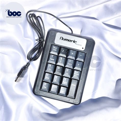 jual numeric keypad wired keyboard angka kabel usb shopee indonesia