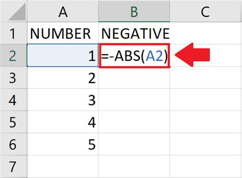 How To Make Positive Numbers Negative In Excel Spreadcheaters