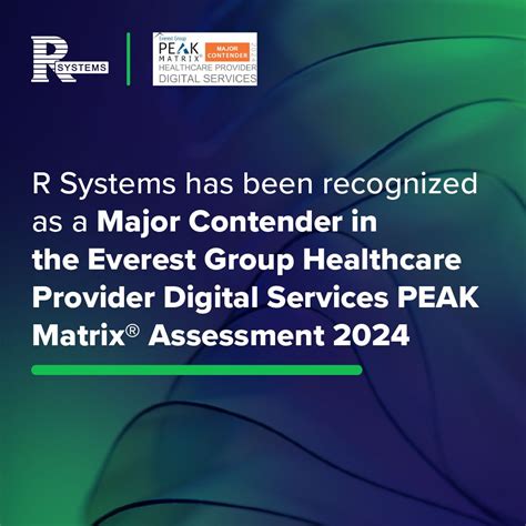 Peakmatrix Recognition Healthcaredigitalservices Digitaltransformation
