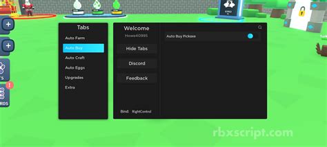 Mining Clicker Simulator Auto Buy Pickaxe Auto Rebirth Auto Click