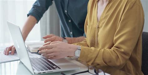 Team Collaboration Over Financial Reports Business People