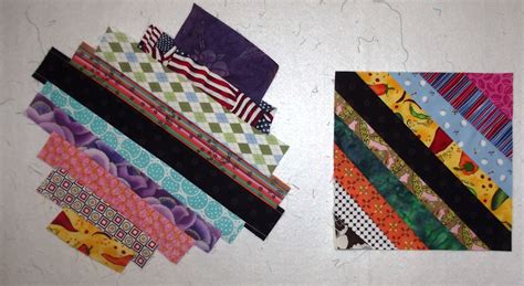 My Sewing Room Scraps Become String Blocks