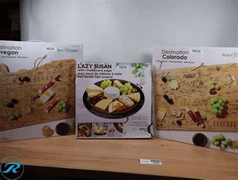 3 Assorted Cutting Boardsgrazing Boards New Roller Auctions