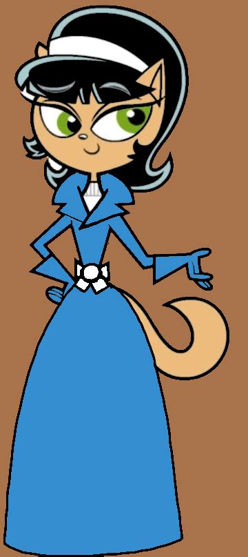 Kitty Katswell In A Blue Gown By Youneverwalkalone2 On Deviantart