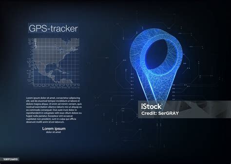 다각형 손 잡고 핀입니다 추상적인 3d 다각형 와이어 프레임 비행기 마커 기호 Gps 위치 지도에 대한 스톡 벡터 아트 및 기타 이미지 Istock