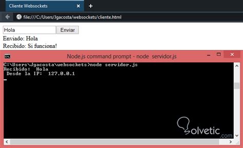 Websocket Con Nodejs Solvetic