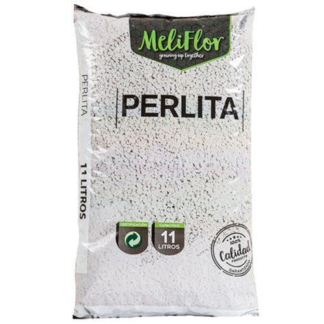 Sustrato Perlita 1 6mm 11l Meliflor Saltón Verde