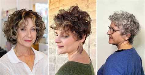 17 Stylish Short Curly Hairstyles For Older Women Hair Style Talk