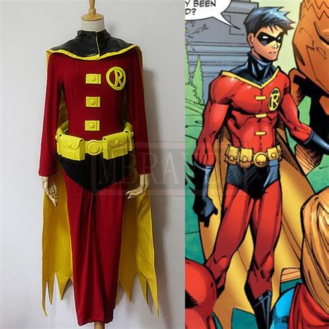 Red Robin Tim Drake Costume