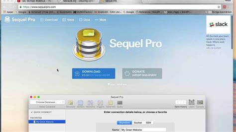Install Sequel Pro YouTube