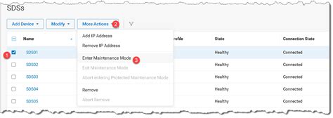 Gracefully Shut Down Or Reboot A PowerFlex Node DPC Virtual Tips