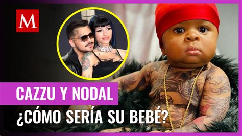 As Lucir A El Hijo Christian Nodal Y Cazzu Grupo Milenio