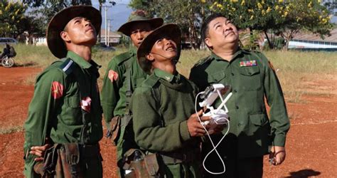 စစ်ကောင်စီက ကျောက်ဖြူနယ်မှအရပ်သားကျေးရွာတစ်ခုကို ဒရုန်းဖြင့်ပစ်ခတ်တိုက