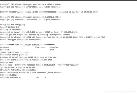 windows内核编程 五 驱动的调试 bcdedit 启动驱动程序调试 csdn博客