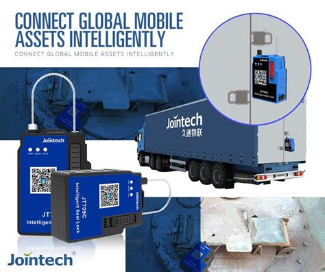 Electric Smart Seal Jointech Container Position Tracking Geofence 2600mAh GPS Lock Electric