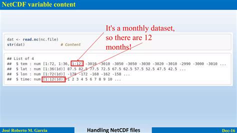 Learning R Handling NetCDF Files PPTX