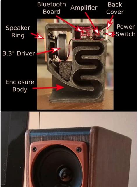instructables Kissing the Frog V2.0 Back Horn Bluetooth Speaker Fully Printable Instructions