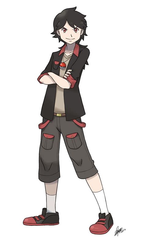 Pokemon Black And White Male Trainer