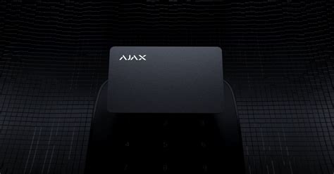 Ajax Pass — Encrypted Contactless Card For Keypad Plus