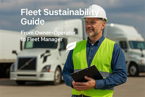 Fleet Sustainability Guide From Owner Operator To Fleet Manager