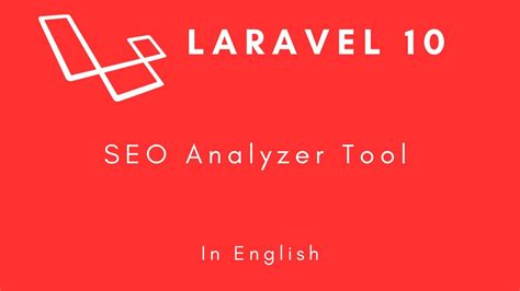 Laravel SEO Analyzer Tool In English YouTube