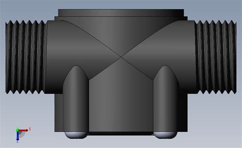 水流量传感器 yf s201 solidworks 2012 模型图纸下载 懒石网