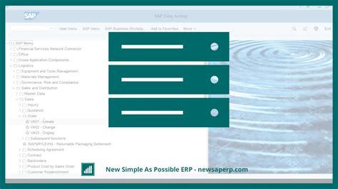 SAP IDES Access Categories New Simple As Possible ERP