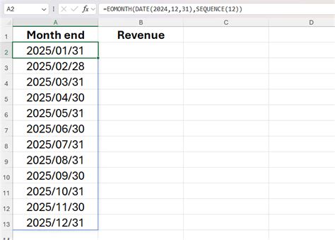 Eomonth Function How To Calculate Any Month End Date Easily