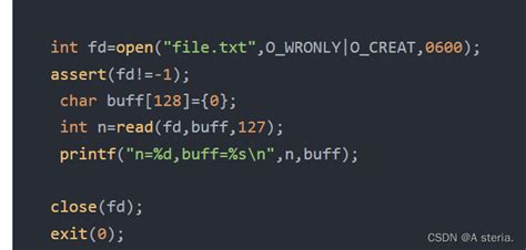 Linux 关于openfilewritereadclose的相关命令操作文件的底层调用 linux open file CSDN博客