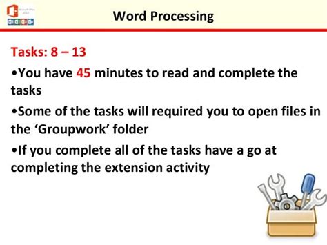 word processing 2