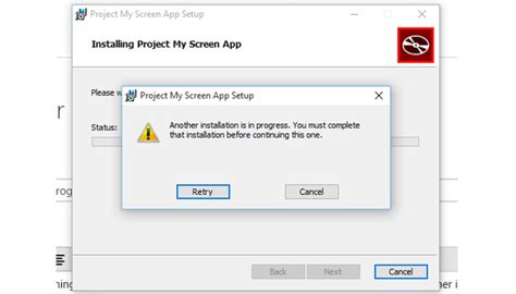 Fix Another Installation Is In Progress Working Wingeek