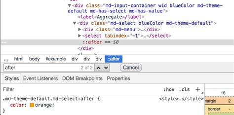 Html Md Select Arrow Color Change Stack Overflow