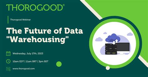 Webcast The Future Of Data Warehousing