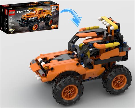 Lego Moc Extreme Offroader 42135 Alternative By Erikgs Rebrickable Build With Lego