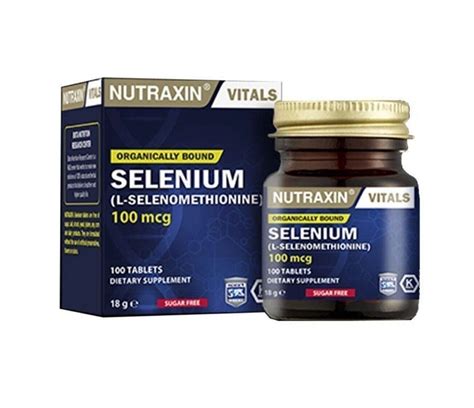 Nutraxin Selenium 100 Tablets