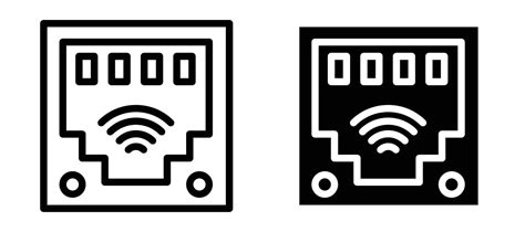 Tcp Icon In Black Modern And Lines And Solid 68221249 Vector Art At