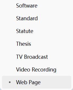 Zotero Beta Missing Web Page In New Item Button Zotero Forums