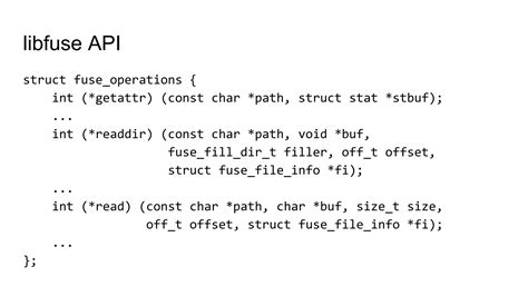 Writing File System In Cpython Pdf Operating Systems Computer
