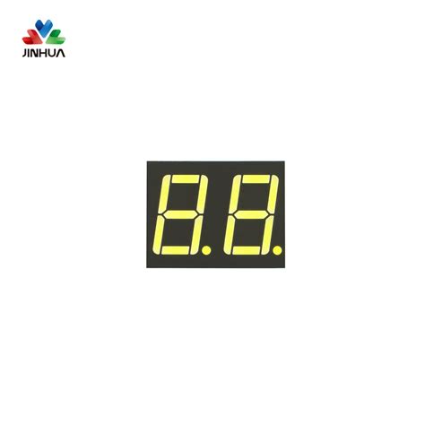 Pins Common Anode 0 8 Inch White Two Digit 7 Segment Seven Segment LED Display China 7 Segment