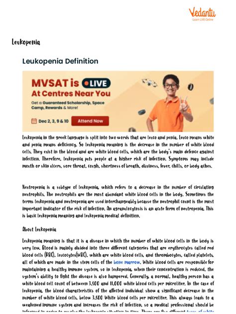Leukopenia Pdf