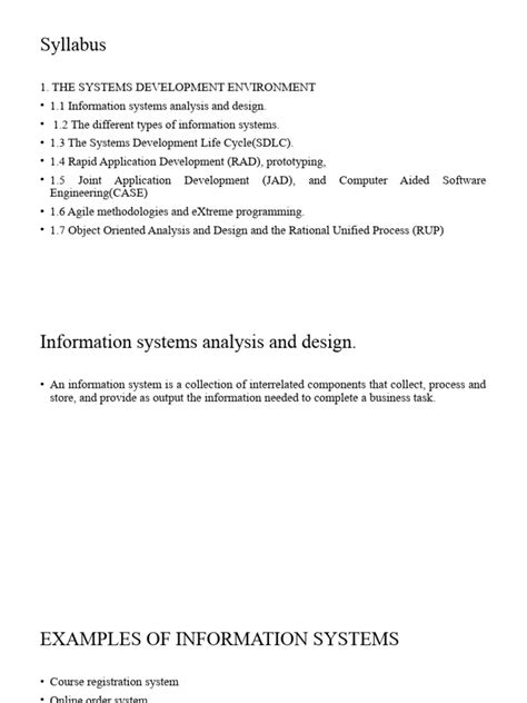 the systems development environment pdf software development