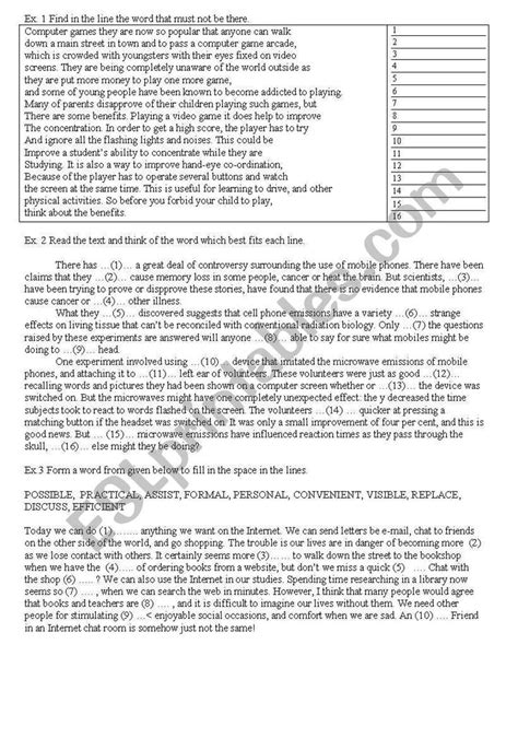 Science And Technology Esl Worksheet By Nezabudka