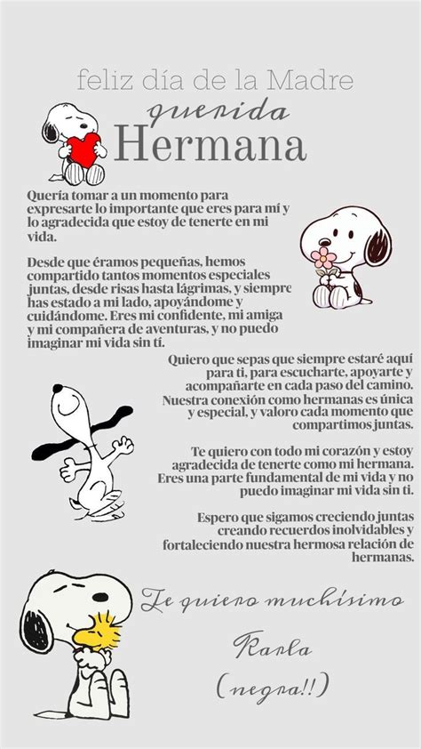 Carta Para Mí Hermana 💗 En 2025 Carta Para Un Hermano Textos Para